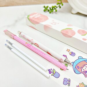 Magic Box Surprise Gel Pen Box, 2 Gel Pens, 2 Ink Refills, 1 Sticker ...