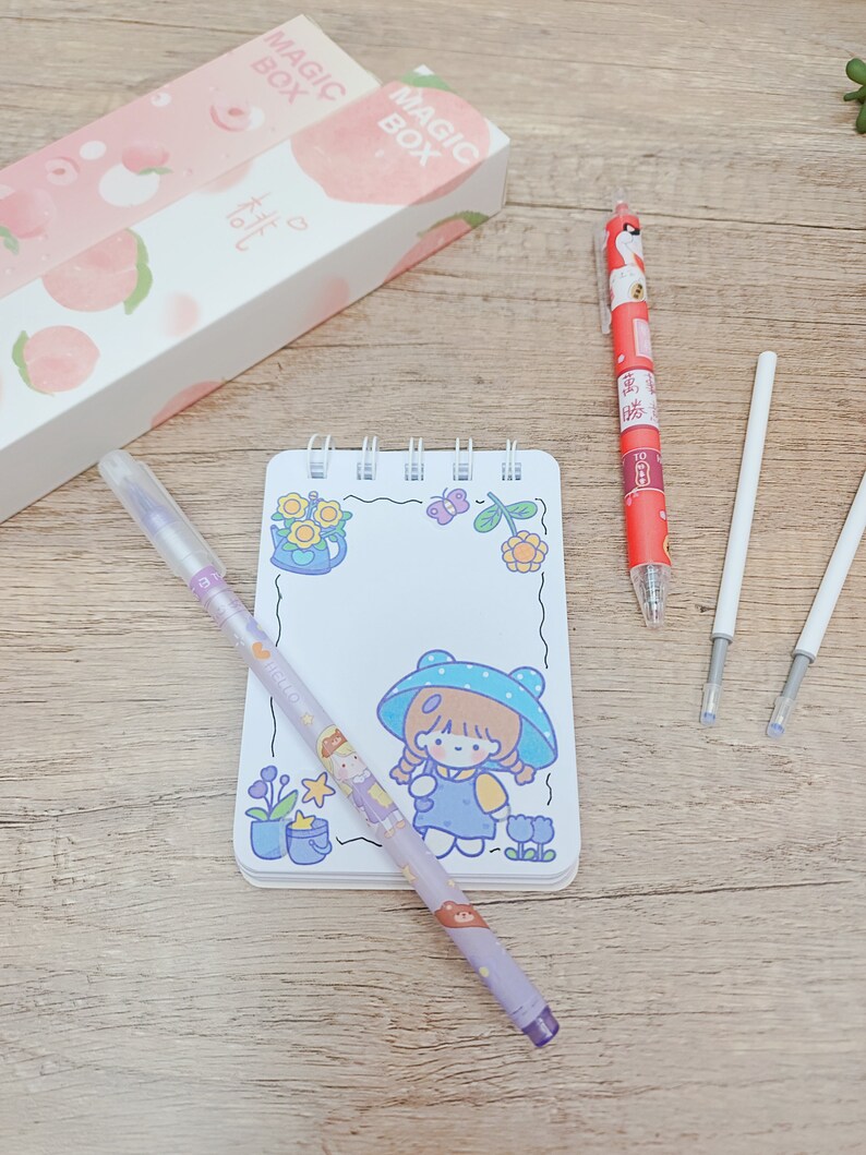 Magic Box Surprise Gel Pen Box 2 Gel Pens 2 Ink Refills 1 - Etsy