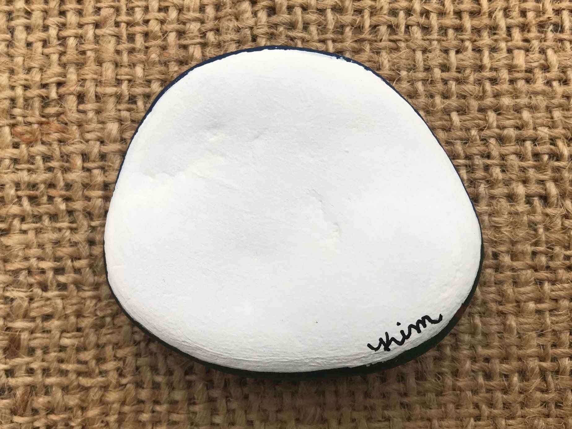 Camping Painted Rock Campfire Smores Painted Stones Hand | Etsy