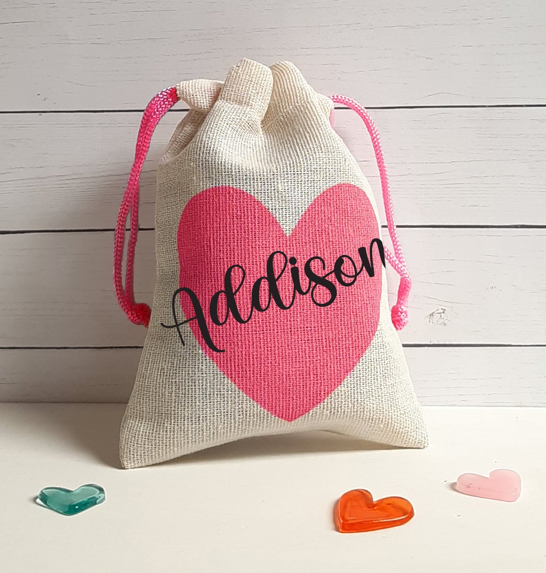 Personalized Valentine Treat Bag Valentine's Day Treat Bag Valentine's ...