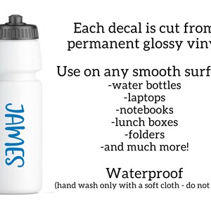 Vinyl Decals | Custom Stickers | Permanent Vinyl Labels - Etsy
