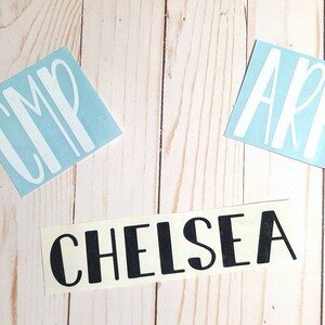 Vinyl Decals | Custom Stickers | Permanent Vinyl Labels - Etsy