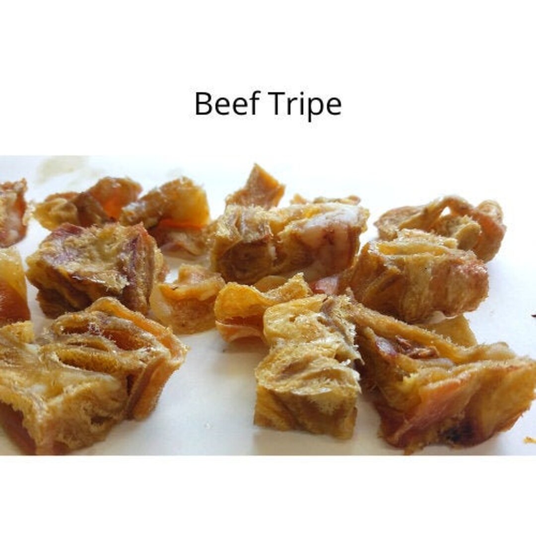 Dog Treats, Beef Tripe Cubes Dehydrated Dog Treat, Cat Treats. Healthy ...