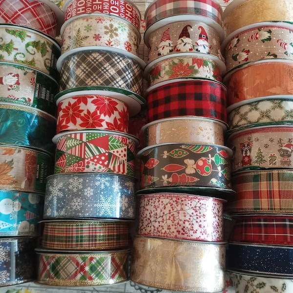 Wired Ribbon - Etsy UK