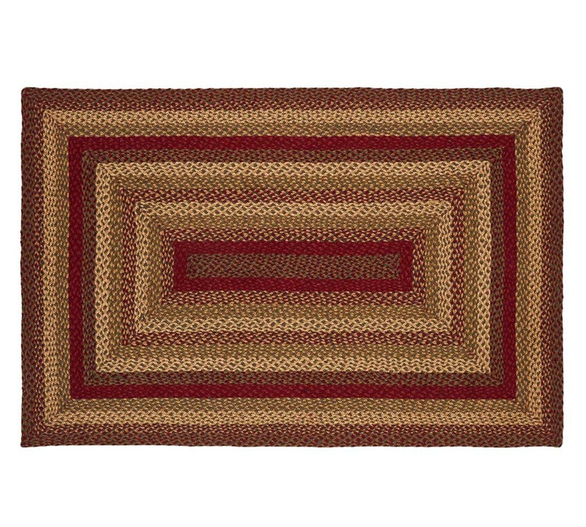 Cinnamon Braided Rug & Tabletop Collection | Etsy