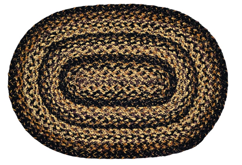 Black Forest Braided Rug & Tabletop Collection BR-251 - Etsy