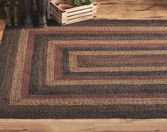 Cinnamon Braided Rug & Tabletop Collection | Etsy