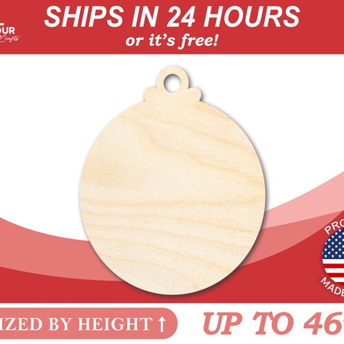 Unfinished Wooden Christmas Tree Ornament Shape Craft up - Etsy