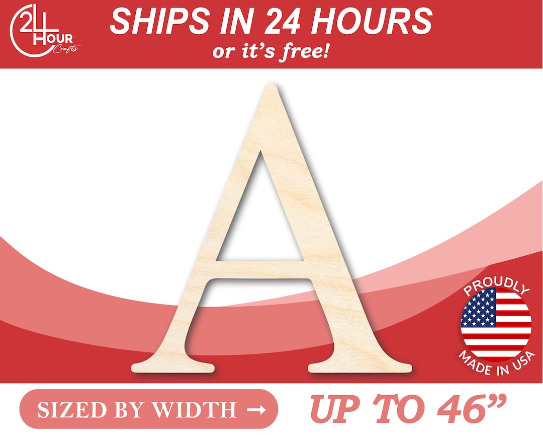 Unfinished Wooden Greek Letter Alpha - Greek Life - Sorority ...