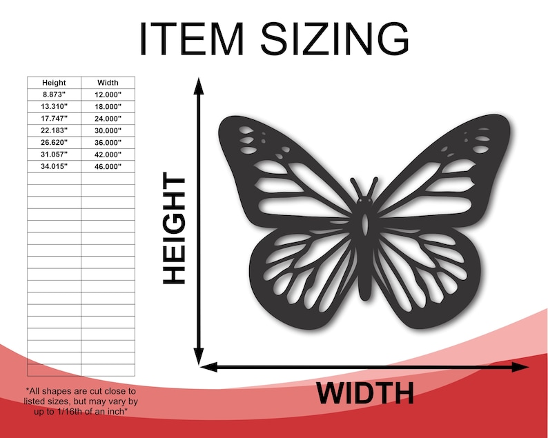 Metal Butterfly - Etsy