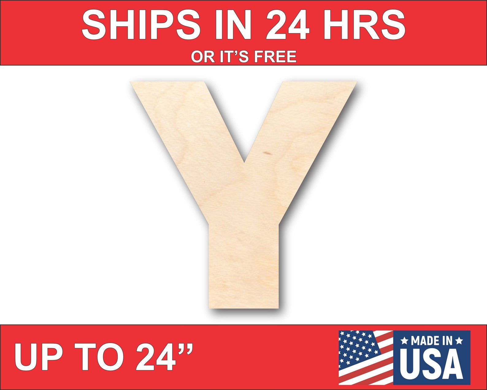 Unfinished Wooden Block Letter Y Craft up to 24 DIY - Etsy