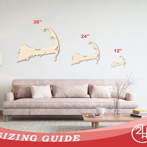 Unfinished Wooden Cape Cod Shape - Craft - From 1" up to 46" DIY - Etsy