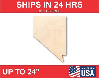 Unfinished Wooden Utah Shape State Craft up to 24 | Etsy