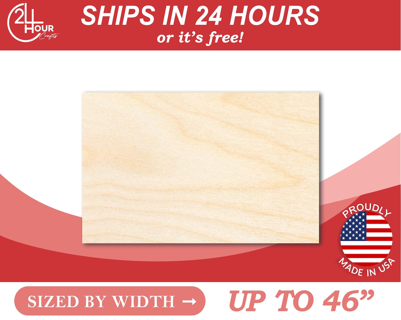 Unfinished Wooden Rectangle Shape Craft up to 36 DIY - Etsy