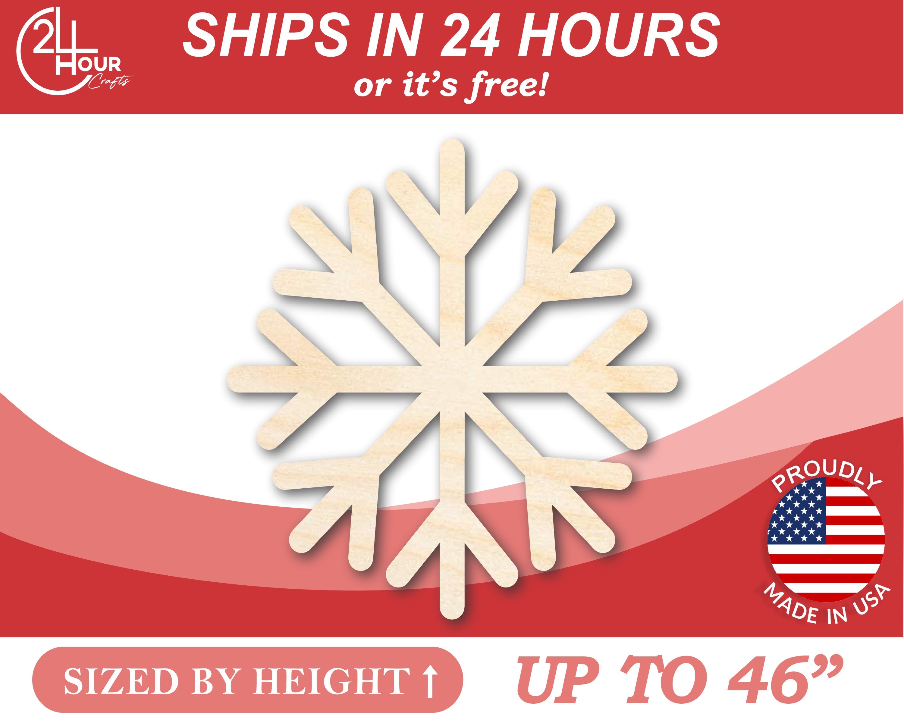 Simple Snowflake Shape