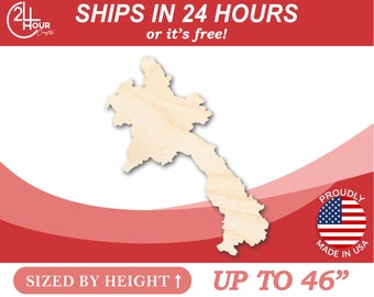 Wooden Cutouts of Countries - Etsy