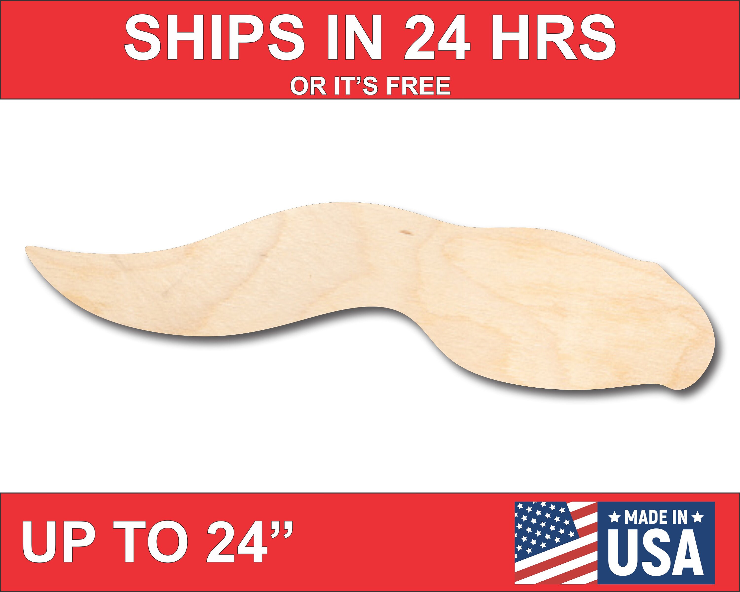 Materials Craft Supplies & Tools Unfinished Wooden Birch Frog Tadpole ...