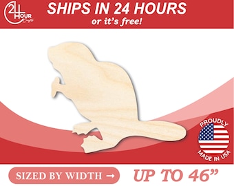 Wood Beaver Shapes - Etsy