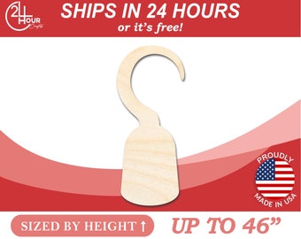 2 34 Pirate Hook Wooden Cutout Shape, Silhouette, Gift Tags Ornaments ...
