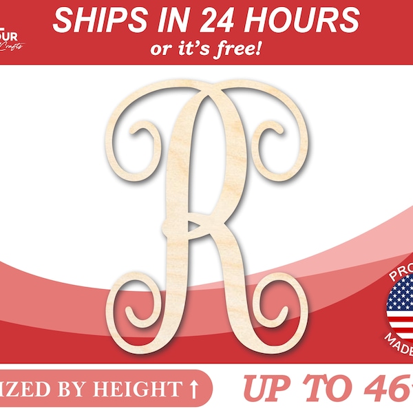 Wooden Monogram - Etsy