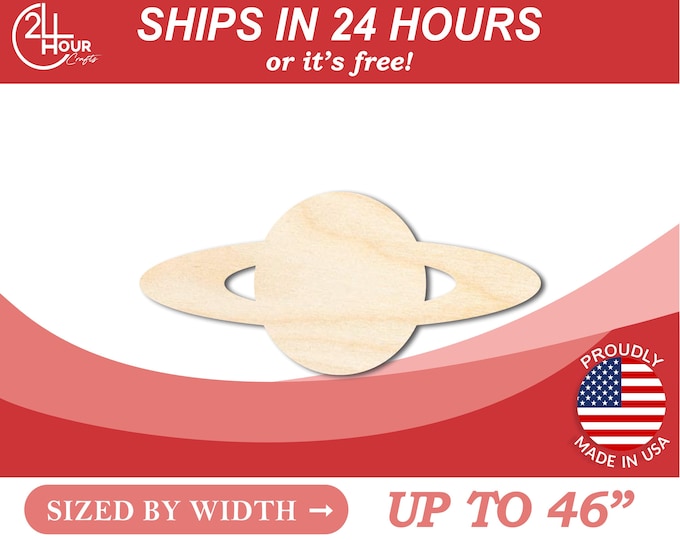 Saturn-detail Wood Cutout-planets and Space Decor-solar System Crafts ...