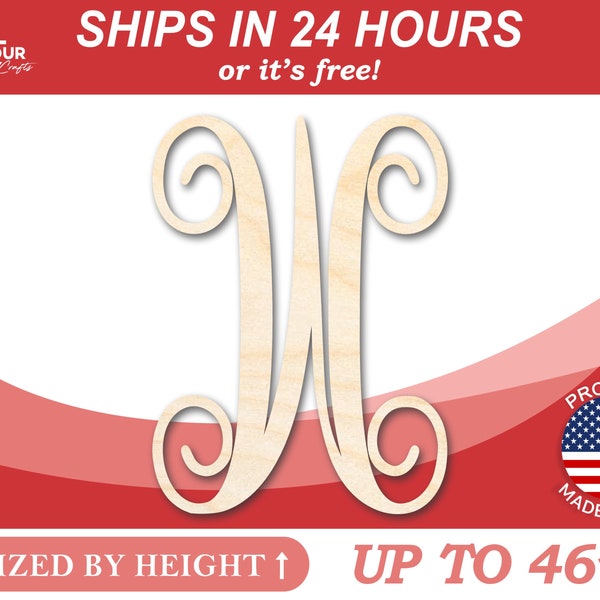 Wooden Letter W - Etsy