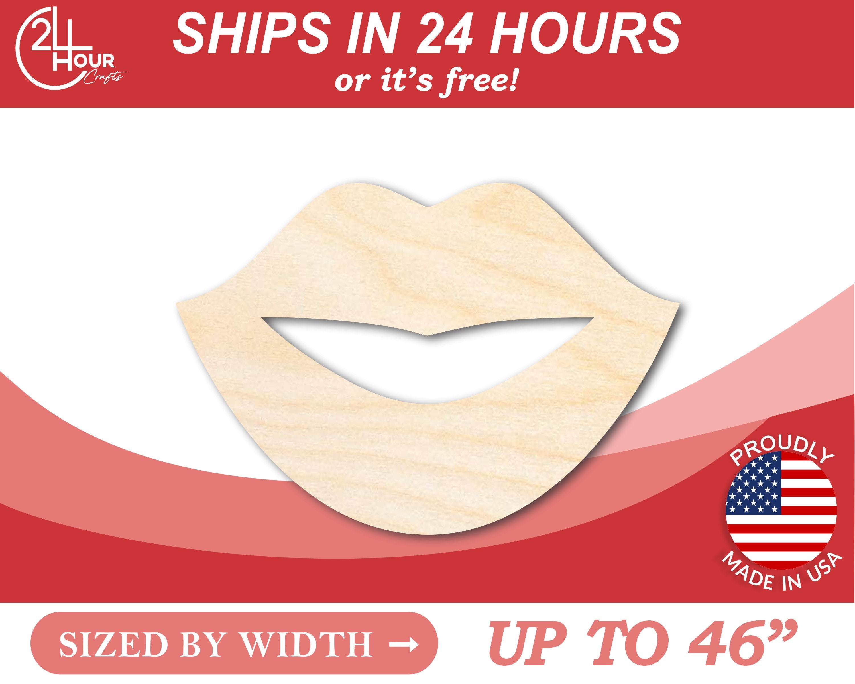 Lip Cut Outs Printable