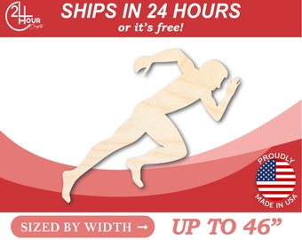 Personalised Acrylic Female Relay Sprinter Track Athletics Cake Topper ...