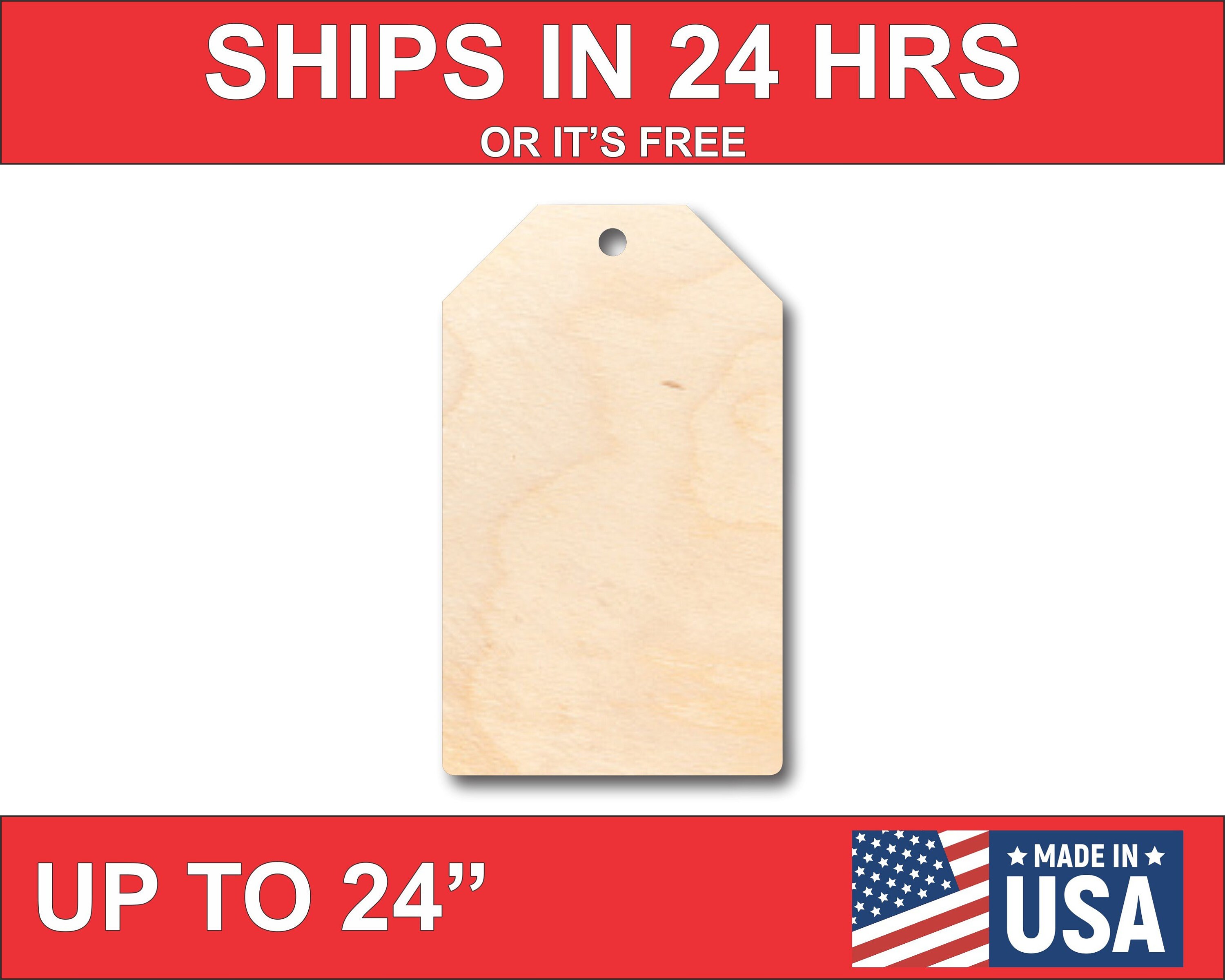 Unfinished Wooden Price Tag Product Tag Silhoutte Craft up - Etsy