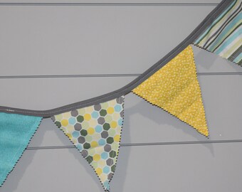 Teal Yellow Grey | Etsy