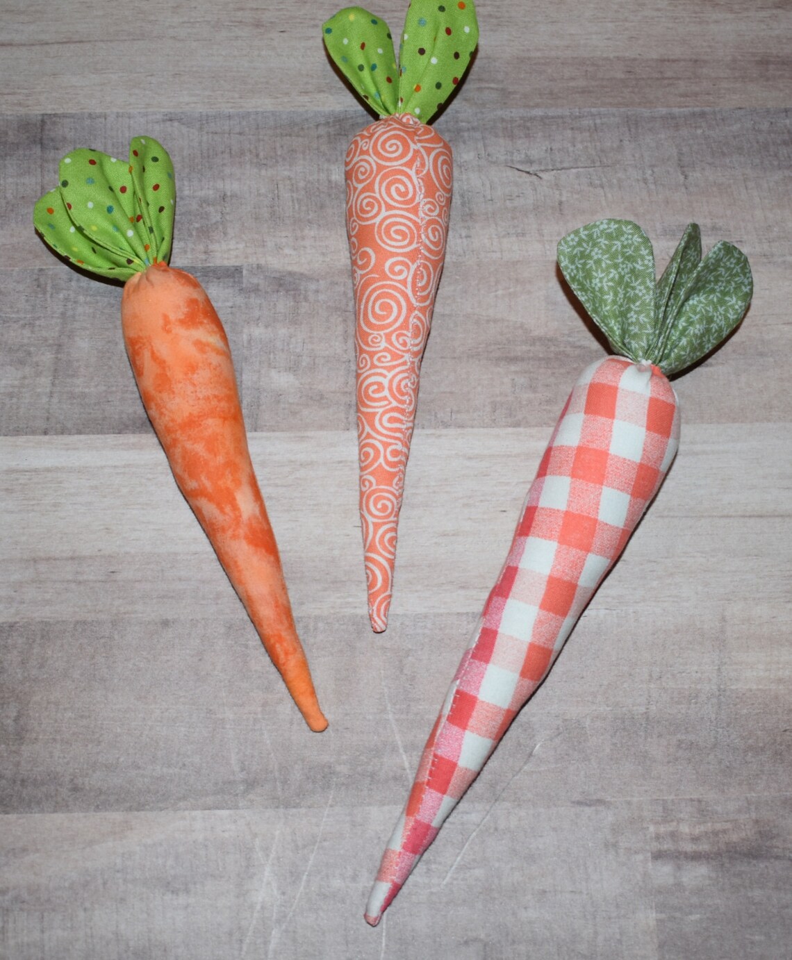 Bunch of Fabric Carrots Fabric Carrots Easter Decor - Etsy