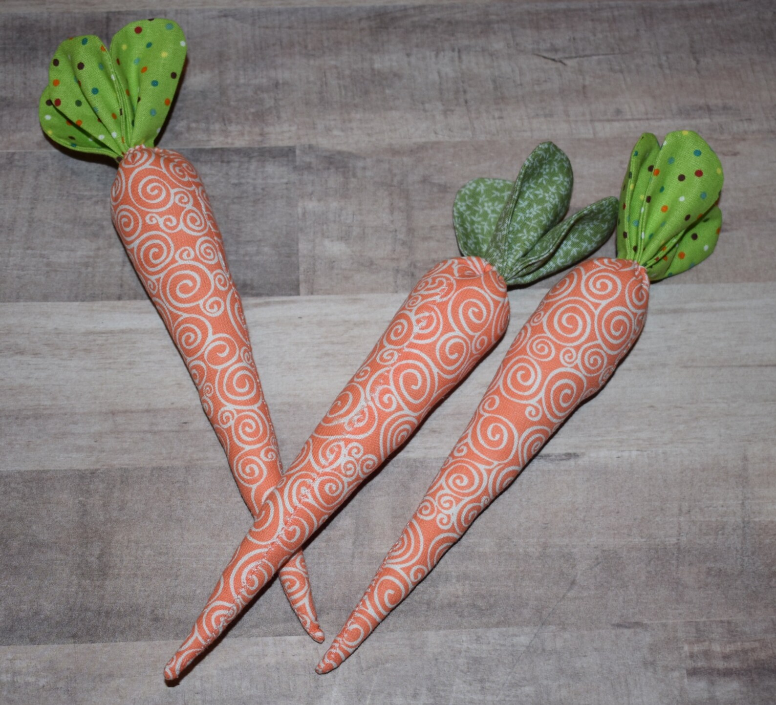 Bunch of Fabric Carrots Fabric Carrots Easter Decor - Etsy