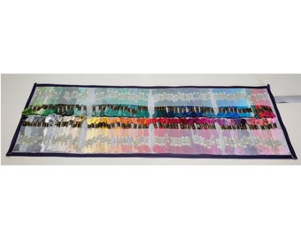 15 HOLE Hanging File Thread Organizer for DMC Embroidery and Cross ...