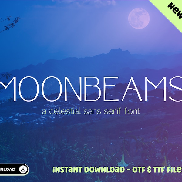 Sans Serif Fonts - Etsy