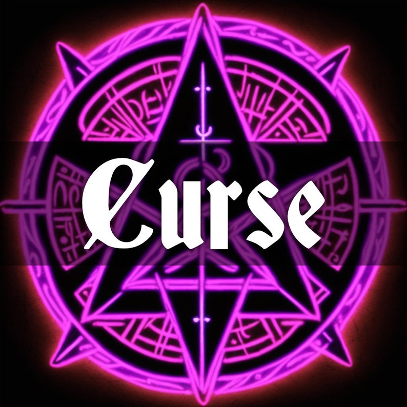 Curse Spell Revenge Magic Make Them Pay - Etsy