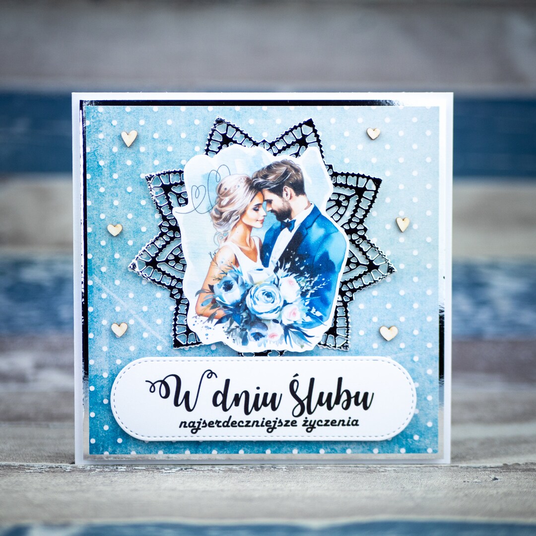 Handmade Polish Greeting Cards Wedding Love Polish Cards Polska Kartka ...