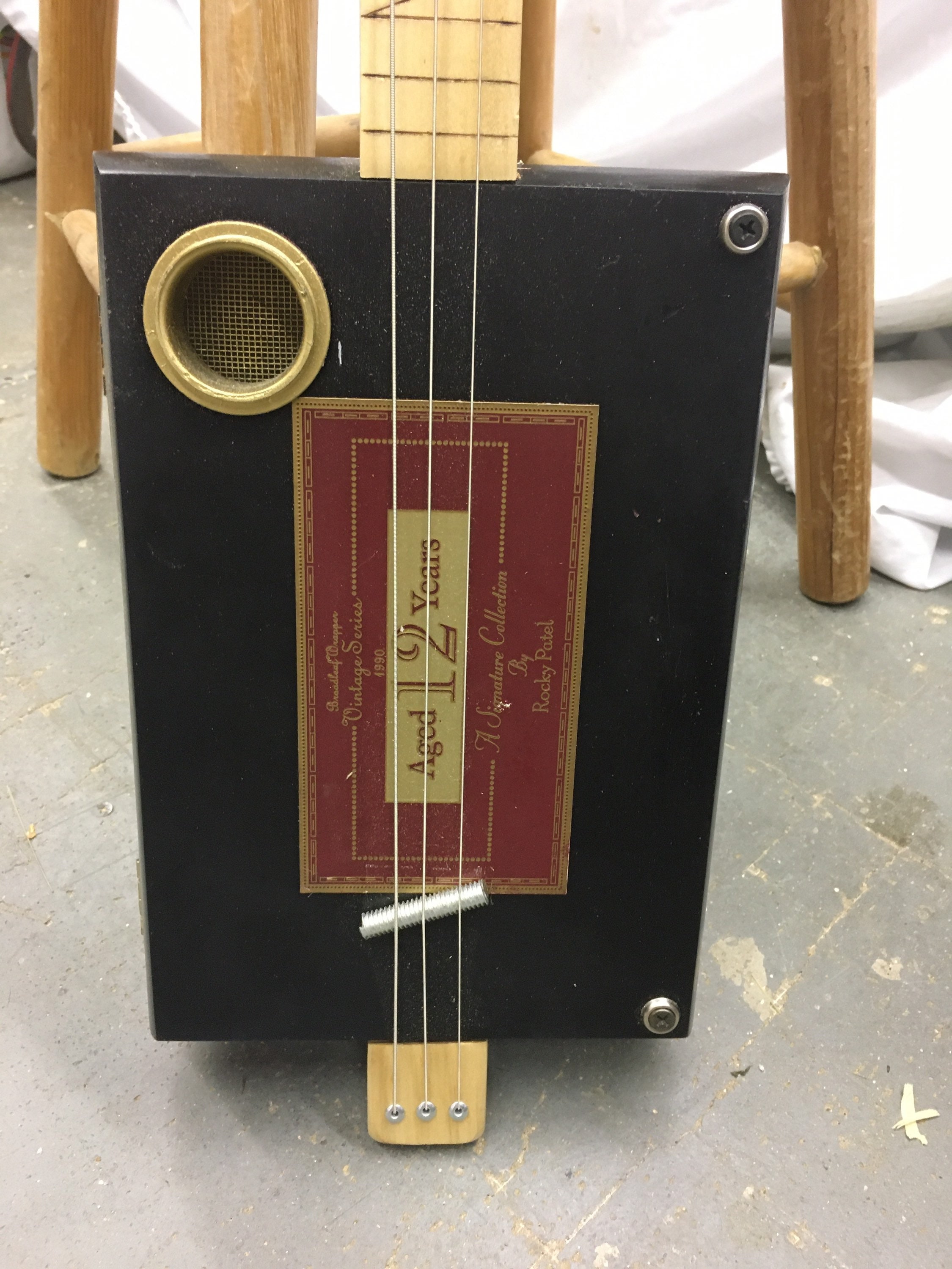 Custom Handmade Cigar Box Guitar - Etsy