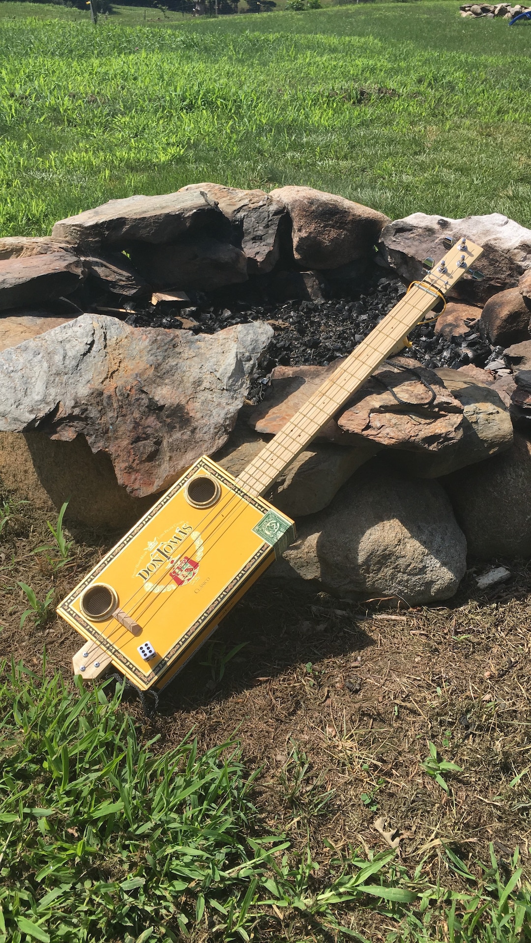 Custom Handmade Cigar Box Guitar - Etsy