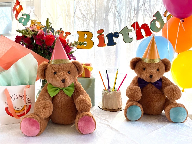 Personalized Singing Birthday Teddy Bear – Plush Keepsake Gift - Etsy