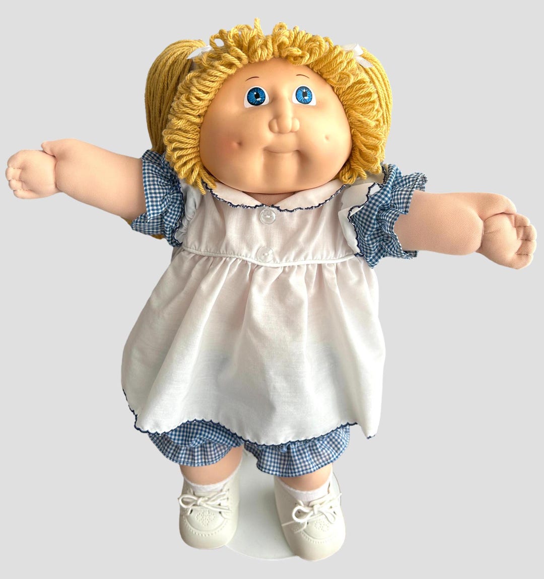 Vintage Cabbage Patch Kid Girl 1985, P Factory, Original Cabbage Patch ...