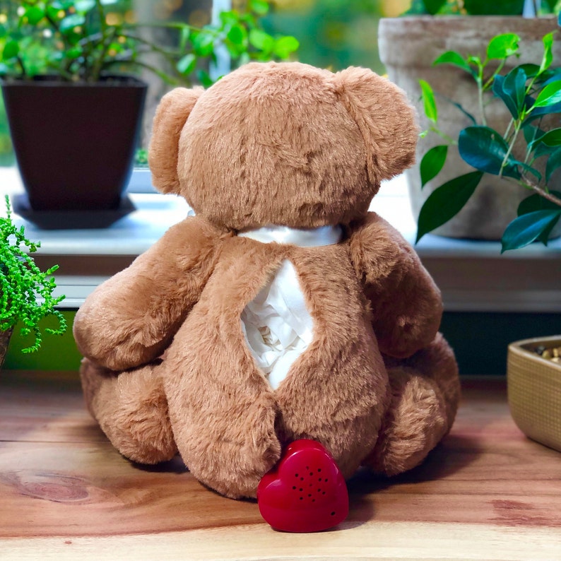 Custom Bear With Voice Recorder Voice Recording Gift Voice - Etsy