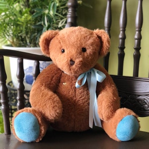 Recordable Teddy Bear, Custom Voice Recording, Memorial Keepsake, up to ...