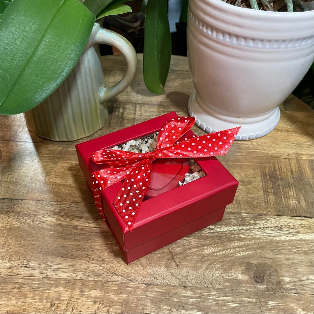 Voice Recording Gift - Heart-shaped Recorder in a Gift Box - 30 Second ...