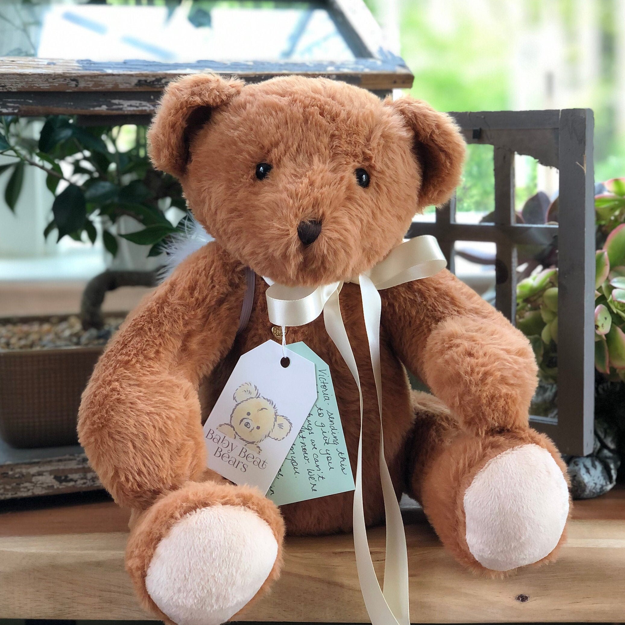 Bereavement Bear Angel Baby Gift Memorial Teddy Bear | Etsy