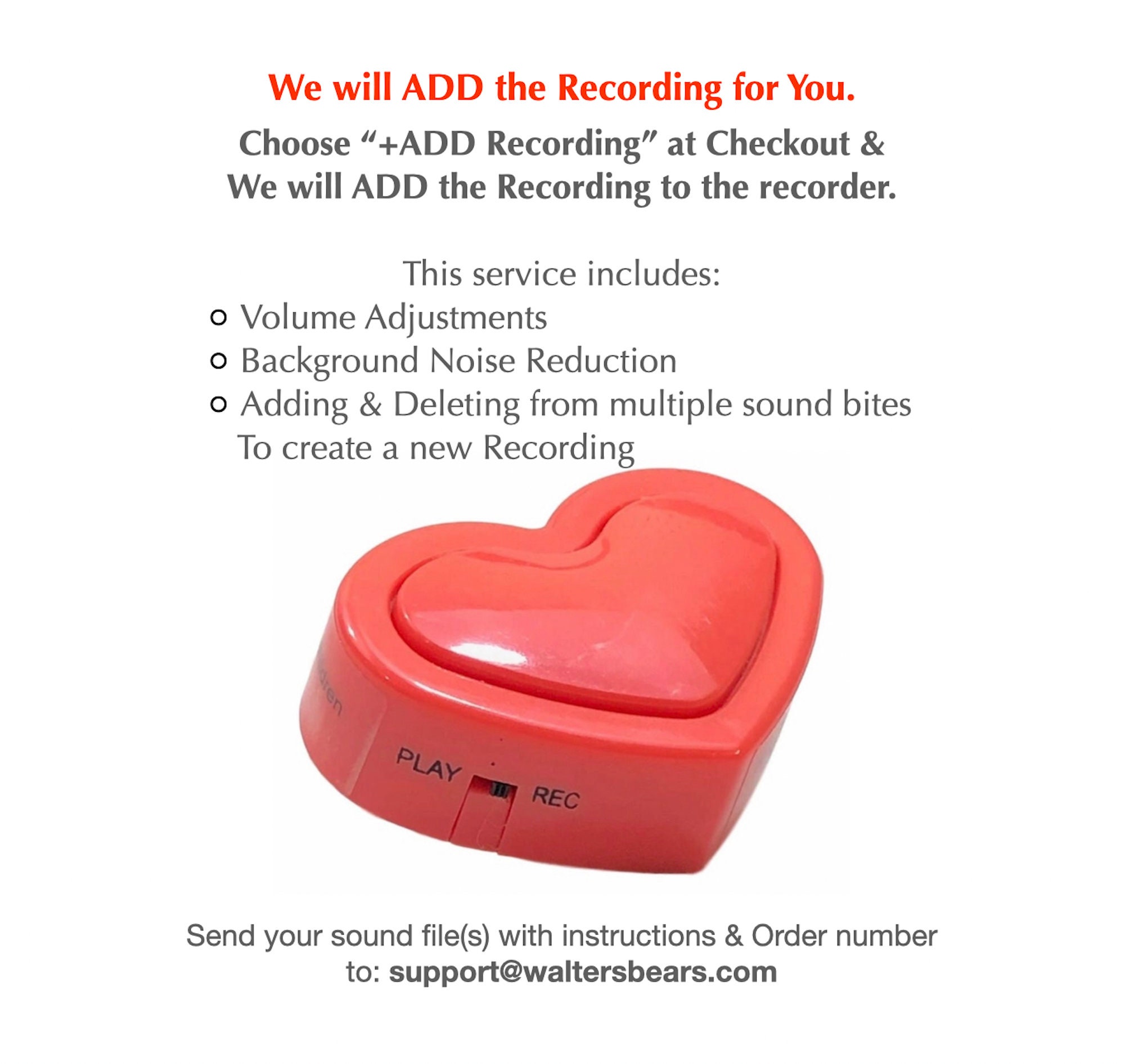 Heart-shaped Voice Recorder Gift Box – 30 Second Voicemail Keepsake - Etsy