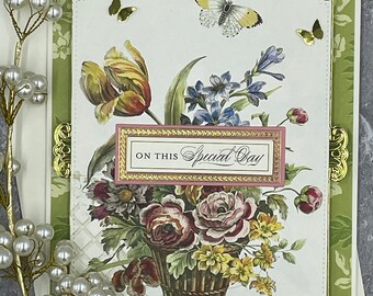 Handmade Anniversary Card Unique Valentine's Card - Etsy