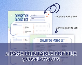 Packing List - Etsy