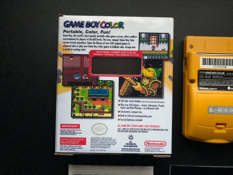 Renewed Nintendo Handheld Gaming Console Renewed - Dandelion Yellow ...
