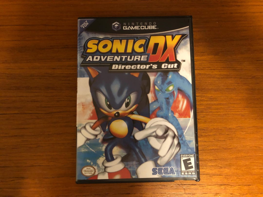 Replacement Case for Sonic Adventure DX Nintendo Gamecube - Etsy