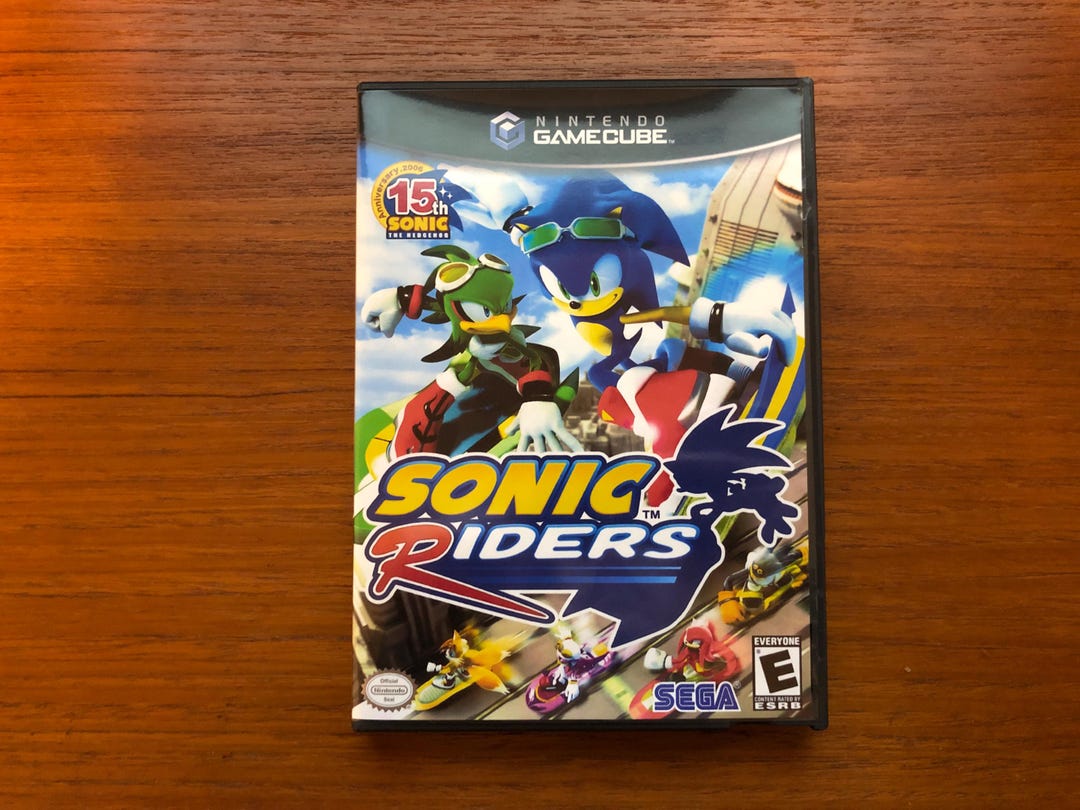 Replacement Case for Sonic Riders Nintendo Gamecube - Etsy